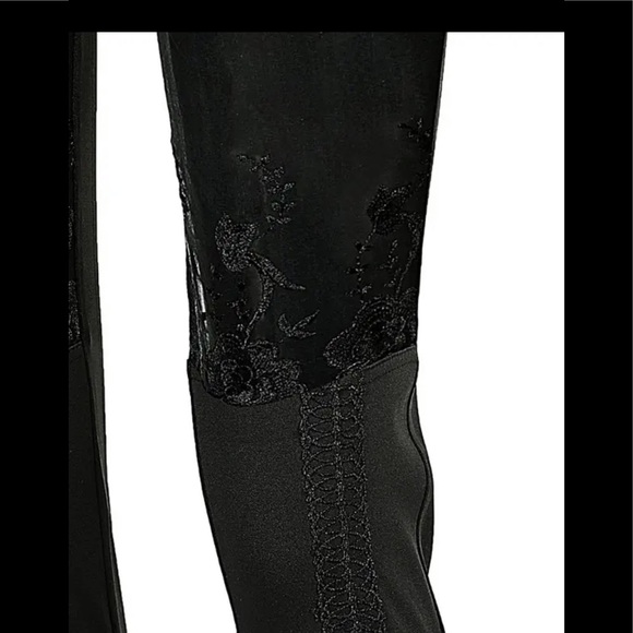 Pants & Jumpsuits | New Fab Chic Sexy Sheer Mesh Pattern Leggings ...